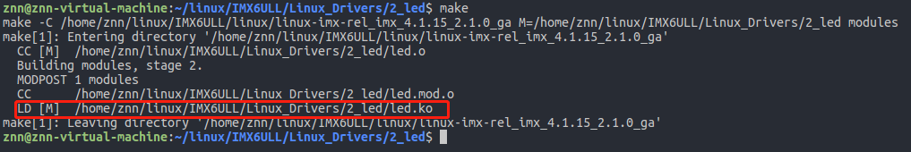 Linux LED驱动开发-基于正点原子IMX6ULL开发板_linux驱动开发 imx6ull正点原子-CSDN博客