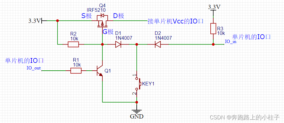 电路学习（1）——MOS管开关电路-CSDN博客