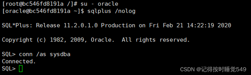 使用docker安装oracle Oracle Docker安装 Csdn博客