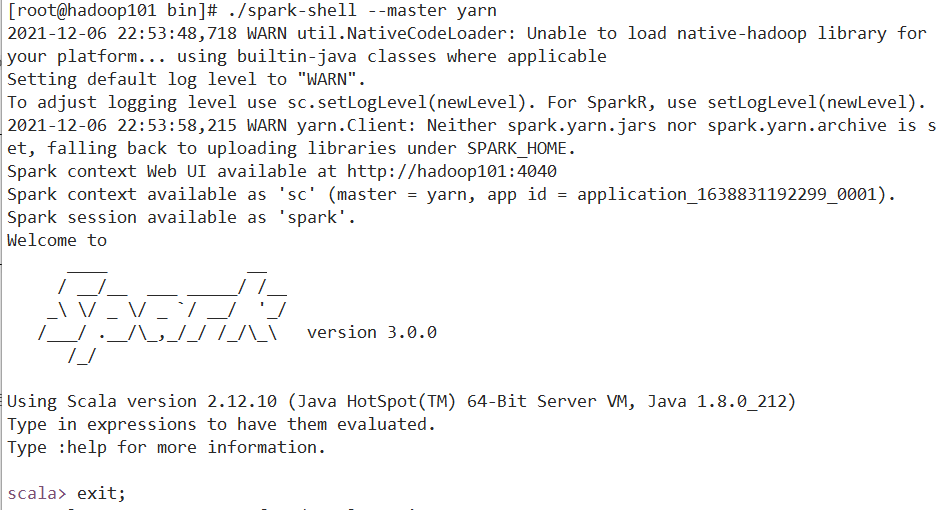 BUG解决 | Hadoop集群下启动Spark On Yarn 报错问题及解决 版本兼容问题 Hadoop3.1.3 与Spark3.0.0_hadoop3.1.3对应spark版本-CSDN博客