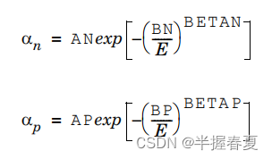 SPAD器件仿真--物理模型_半导体srh-CSDN博客
