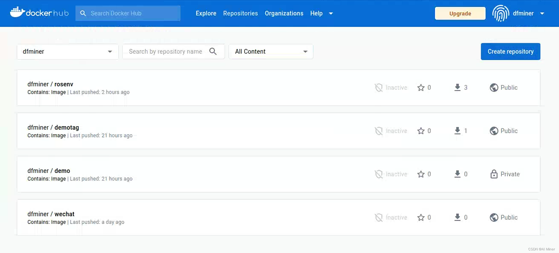 【docker】将本地镜像push上传到dockerhub上，再从dockerhub上pull下来到本地，并运行的过程docker怎么直接push到hub上 Csdn博客