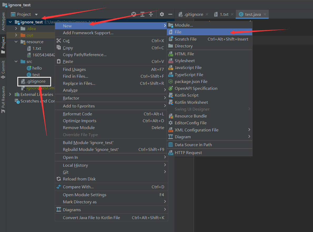 .gitignore文件配置（Java）_java gitignore-CSDN博客