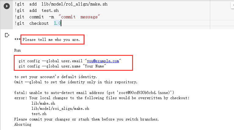 【Git切换分支出现错误：Your local changes to the following files would be overwritten by checkout】_please ...