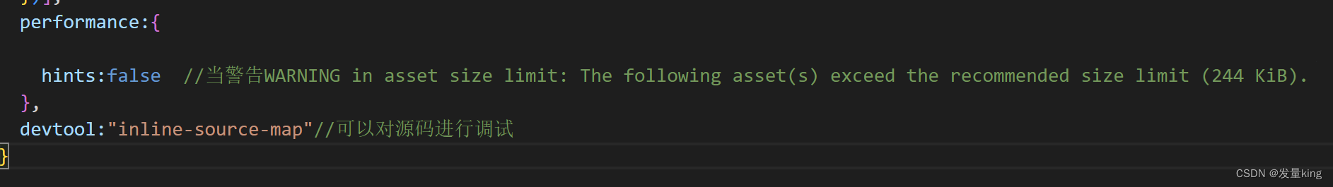 解决webpack Warning In Asset Size Limit 警告问题webpack Asset Size Limit Csdn博客 1610