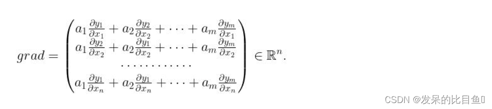 Pytorch Api之自动微分机制（grad Backward）pytorch Grad Api解释 Csdn博客