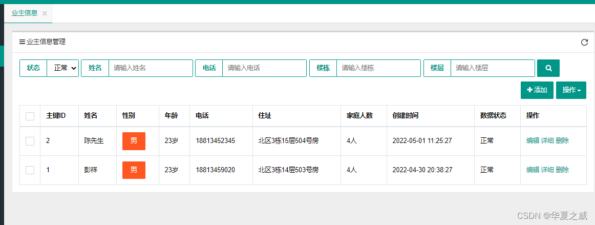 毕业设计 基于java的物业智能小区管理系统（简便易上手）java小区表有哪些字段 Csdn博客