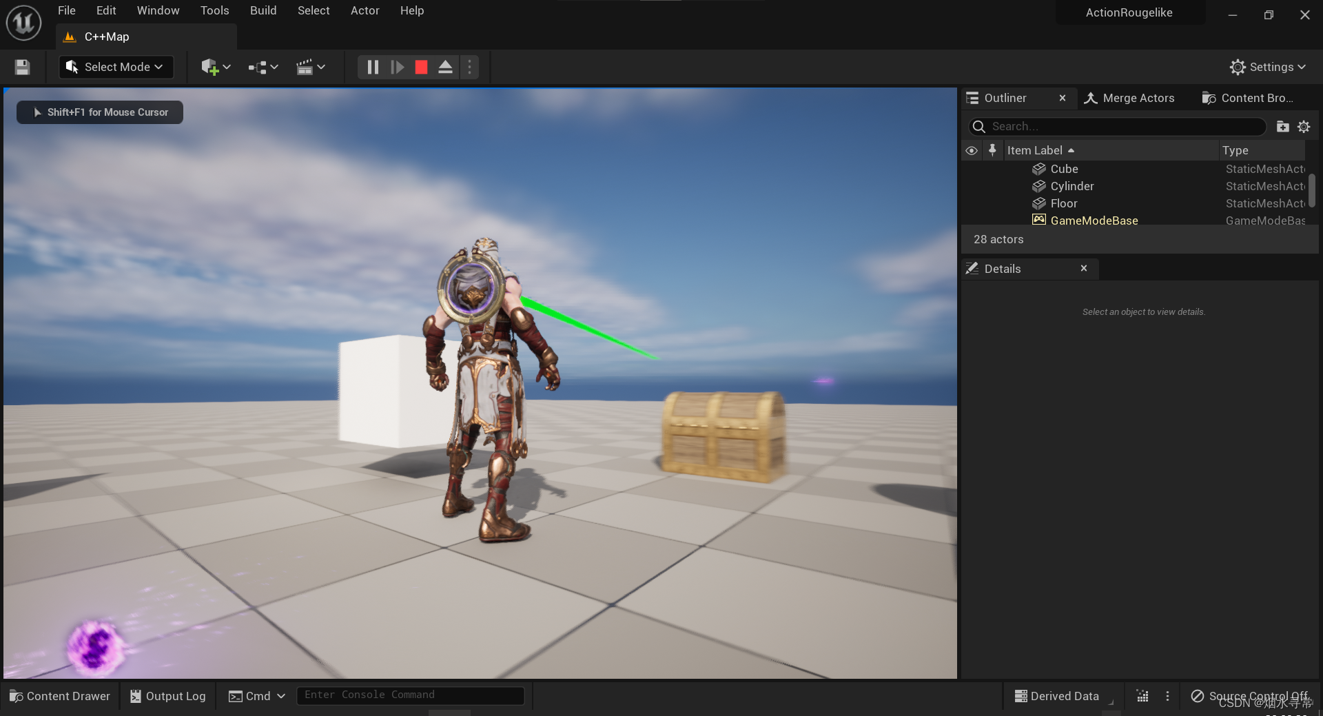 11月7日 Unreal Engine Rider 学习笔记_cannot use unsafe construct in safe context-CSDN博客