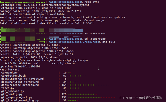 Ubuntu1604 编译android Aosp源码 Android10void Cmdlinelogparams Csdn博客