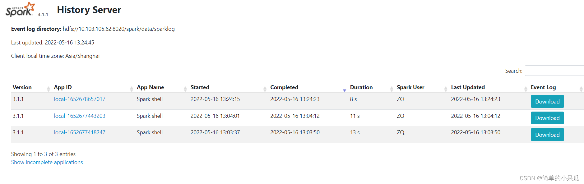 Spark的安装配置（spark-3.1.1-bin-hadoop2.7）_spark3.1.1要用什么版本的scala-CSDN博客