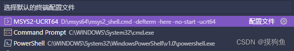 将MSYS2集成到VSCode中_vscode msys2-CSDN博客