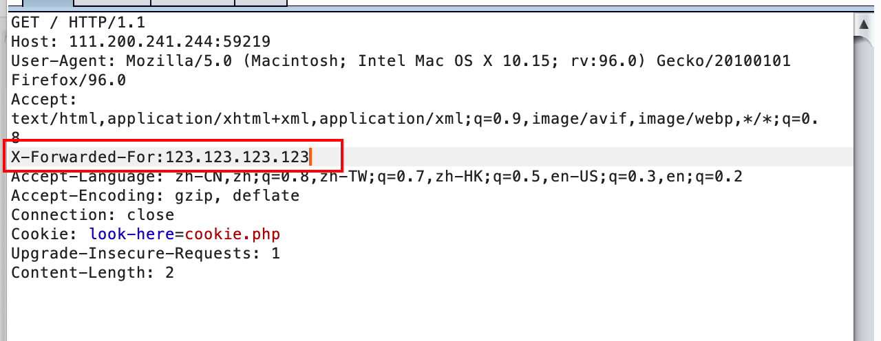 20220129--CTF刷题--- WEB方向--简单题--含常见的 HTTP请求头知识点总结_本地ip请求头 ctf-CSDN博客