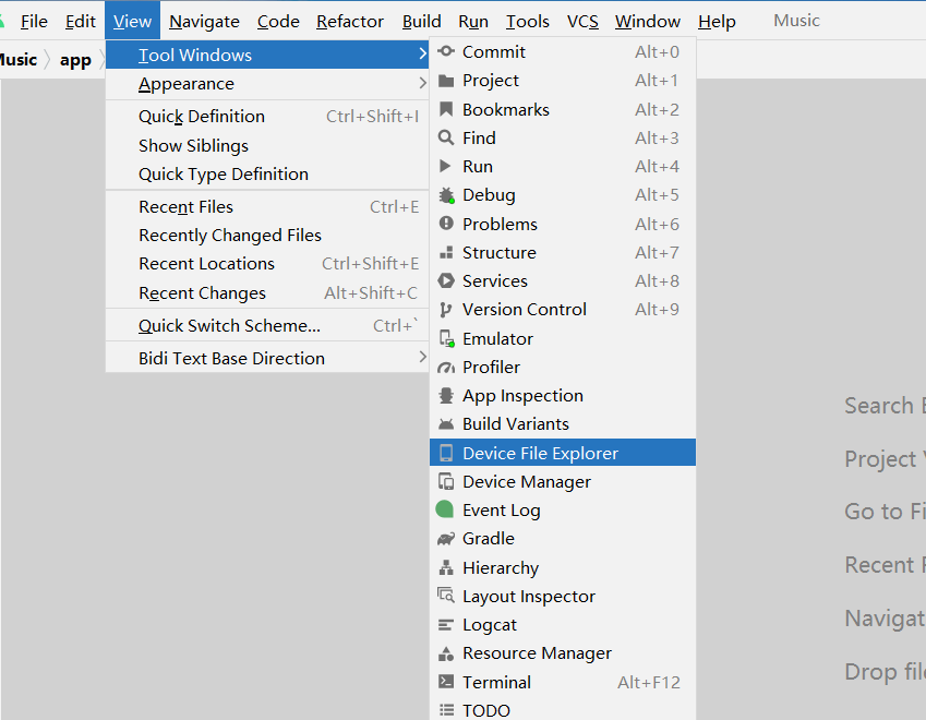 AndroidStudio如何上传文件到虚拟机上_怎么同步歌曲到studio模拟器上呢-CSDN博客