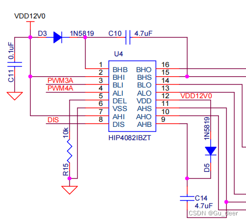 电源电路（稳压器部分）以及驱动电路_hip4082全桥驱动电路-CSDN博客