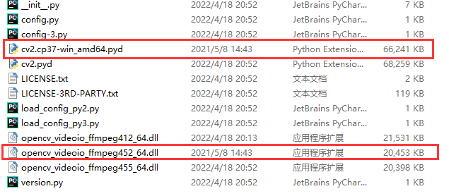 【ImportError: cannot import name ‘_registerMatType‘ from ‘cv2.cv2‘】_cannot import name 'cv2 ...