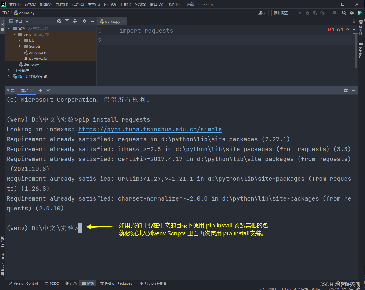 关于 Requirement already satisfied 问题简介-CSDN博客