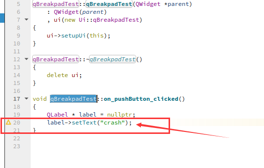 Qt Linux系统使用QBreakpad实战_qbreakpad linux编译-CSDN博客