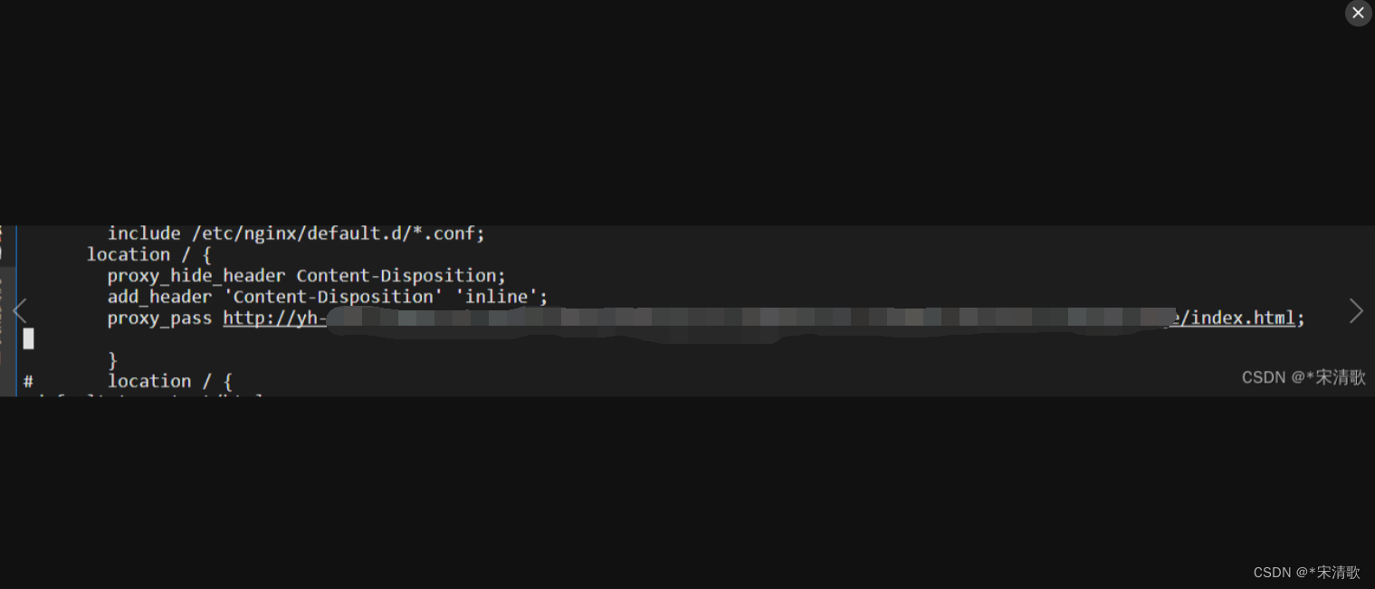 浏览器访问nginx转发打开oss上的html页面默认是下载，修改为预览_oss html预览不是下载-CSDN博客