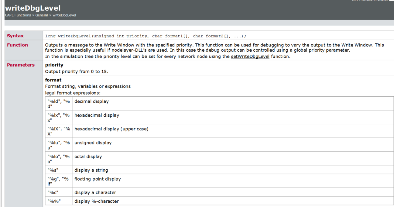 CAPL 脚本打印函数 write ，writeEx ，writeLineEx ，writeToLog ，writeToLogEx ，writeDbgLevel 你真的分的清楚什么情况下用哪个 ...