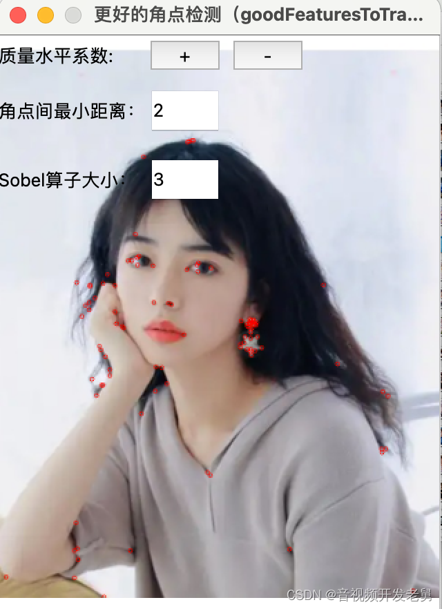 OpenCV使用goodFeaturesToTrack实现角点检测_goodfeaturestotrack的使用-CSDN博客