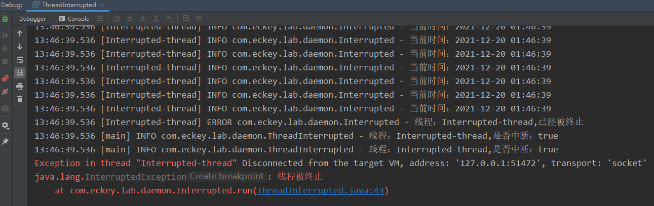 JAVA多线程基础篇--线程终止(Interrupt与stop)_java thread stop-CSDN博客