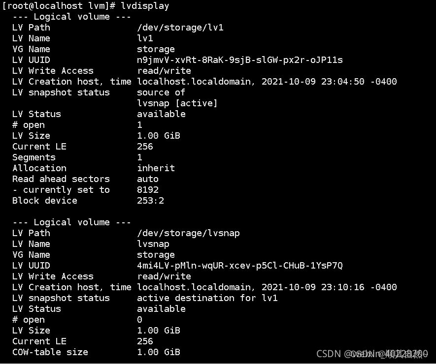 LVM原理详解及实战_pblvm-CSDN博客
