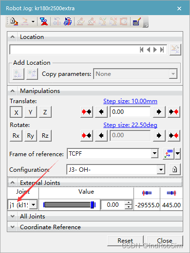 PDPS软件：机器人行走轴虚拟仿真操作方法，即外部轴添加与配置_pdps行走轴不动-CSDN博客