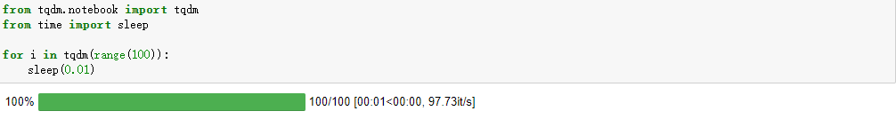 Jupyter Notebook中tqdm如何单行显示进度条tqdm Jupyter Csdn博客