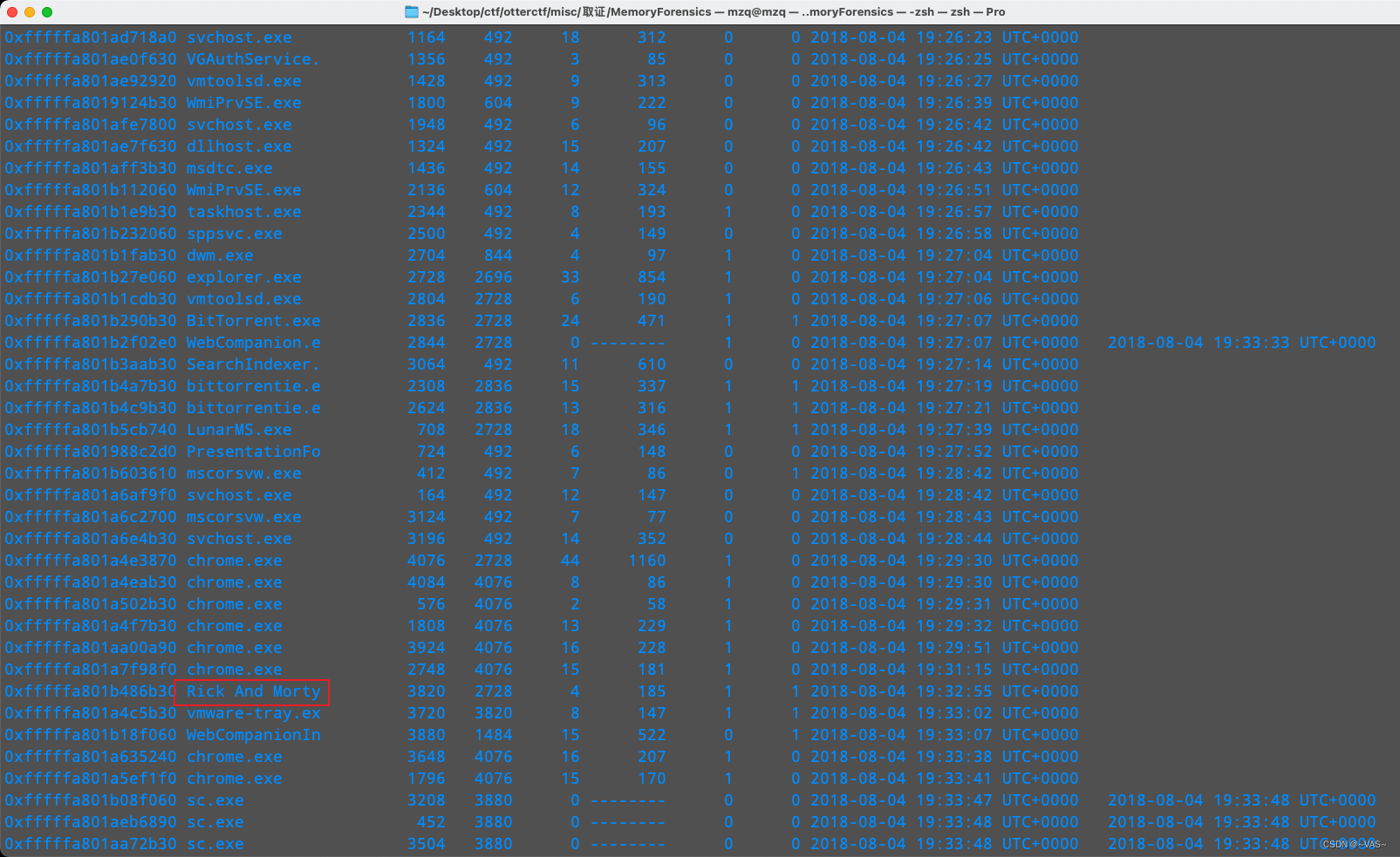Memory Forensics (内存取证)_内存取证memfs-CSDN博客