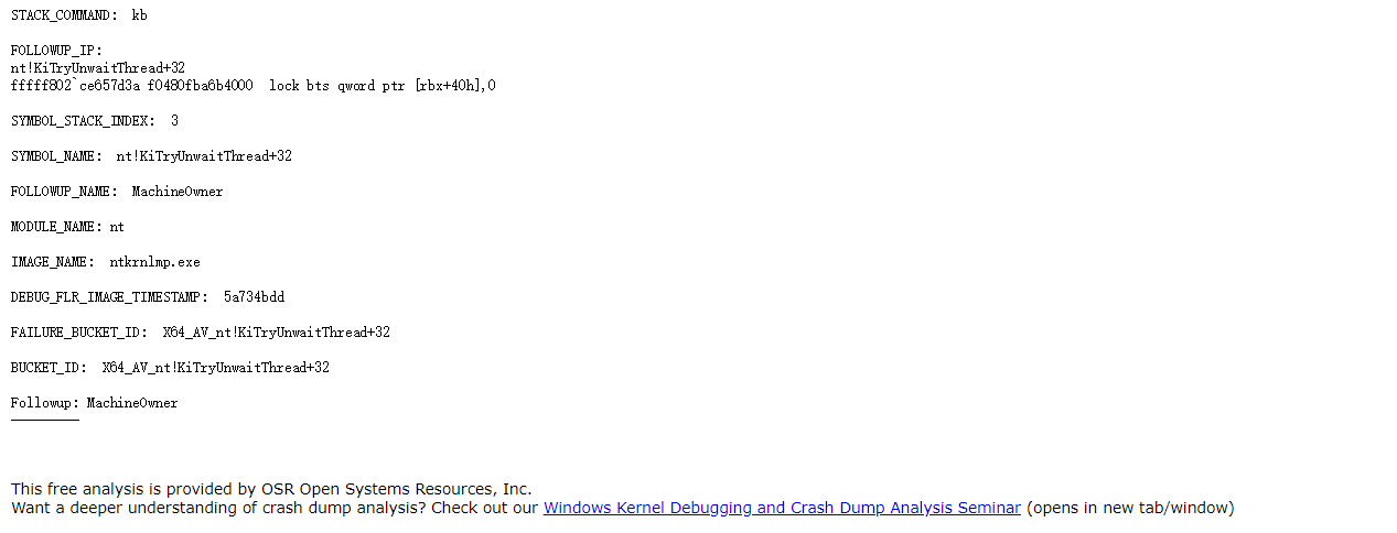 【排查过程】计算机蓝屏重启问题_module_name: nt-CSDN博客