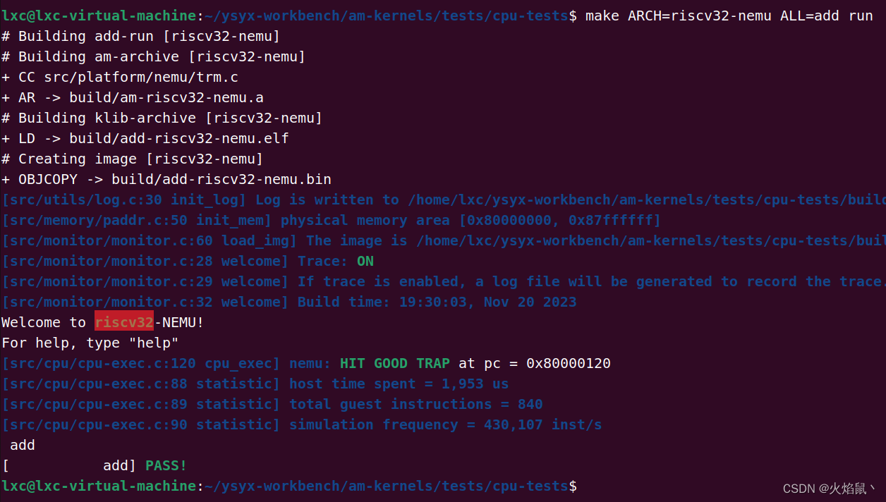 [PA2.2]修改Makefile通过批处理模式运行nemu_南大pa2批处理-CSDN博客