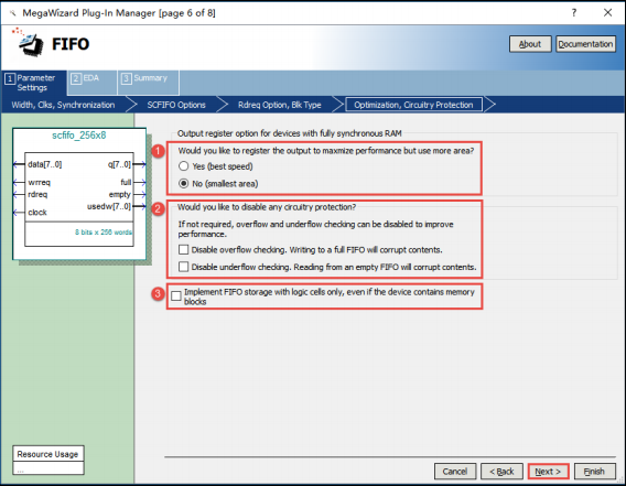 FPGA 之 SCFIFO IP 核配置-CSDN博客