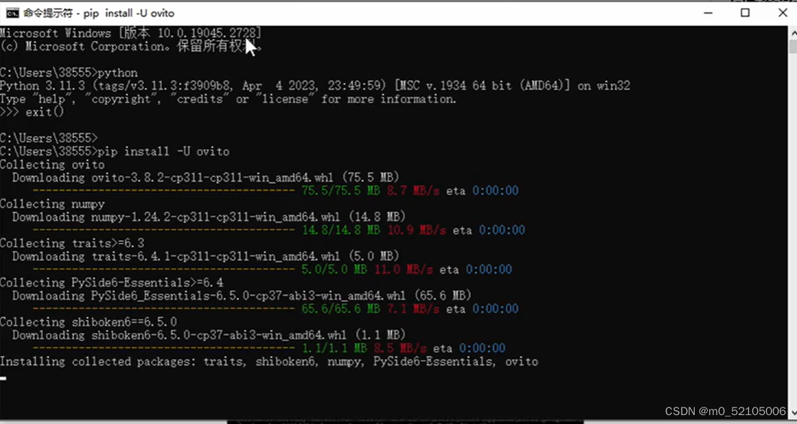 为ovito配置python Ovito Python Csdn博客