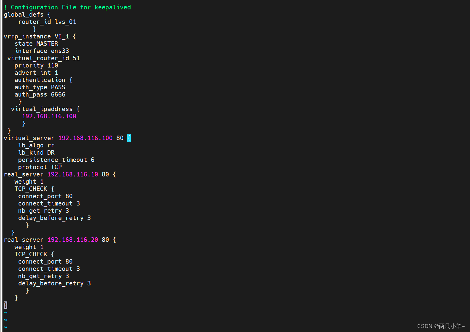 LVS+Keepalived+nfs 集群_lvs nfs-CSDN博客