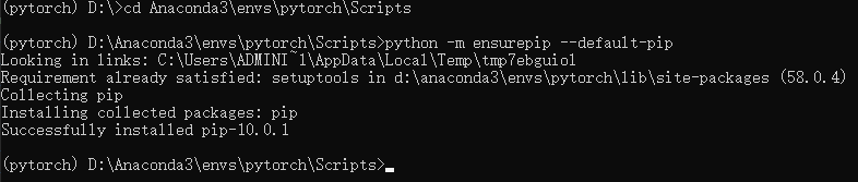 Pycharm使用pip报错：Script file ‘D:\Anaconda3\envs\pytorch\Scripts\pip-script.py‘ is not present-CSDN博客