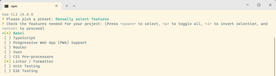 使用VueCli创建vue2项目-CSDN博客
