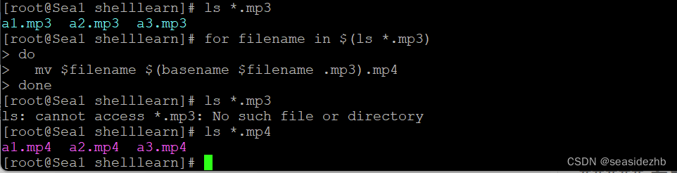 Linux学习之for的基本使用_linux for 文件-CSDN博客