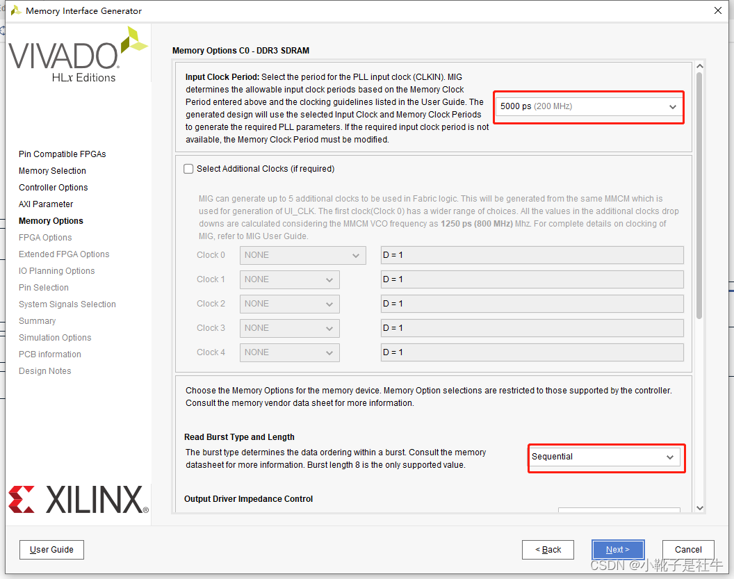 使用vivado中的mig控制ddr3（axi接口）四——mig配置及ddr3读写测试 Vivado测试axi4 的ip核 Csdn博客