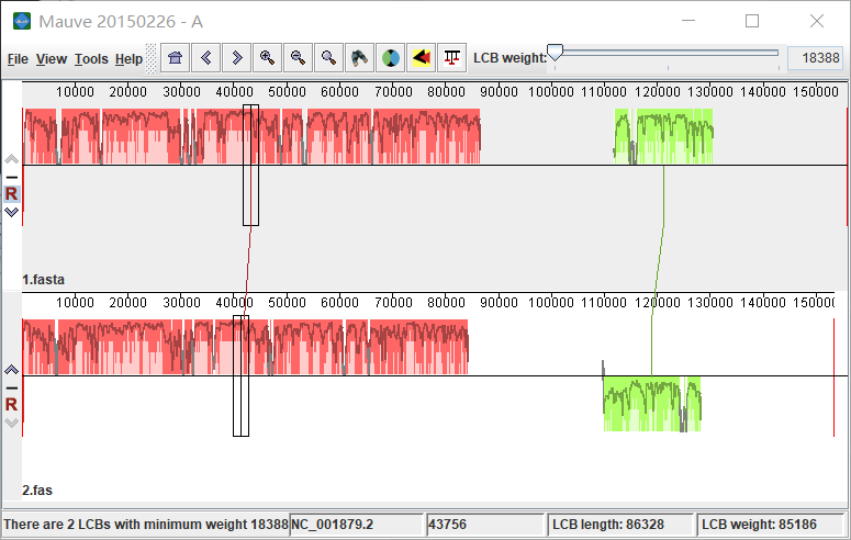 基因组共线性分析~mauve（图文教程）_mauve软件-CSDN博客