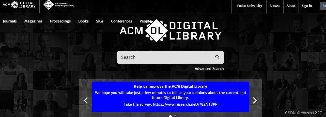 学计算机不知道ACM数据库文献下载，那你就OUT了_如何在acm上下载文章-CSDN博客