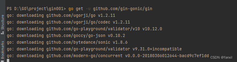 Go Gin 手把手教程-CSDN博客