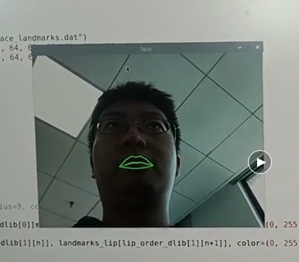 树莓派上利用python+opencv+dlib实现嘴唇检测_python 识别嘴唇-CSDN博客