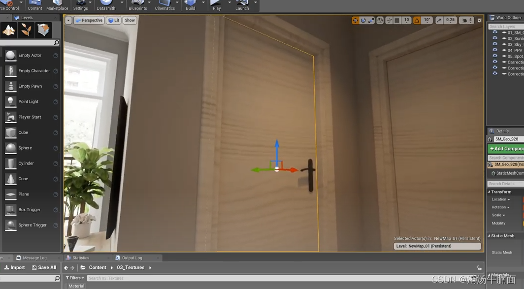 虚幻UE4/5中如何使用材质节点旋转贴图_ue贴图旋转-CSDN博客