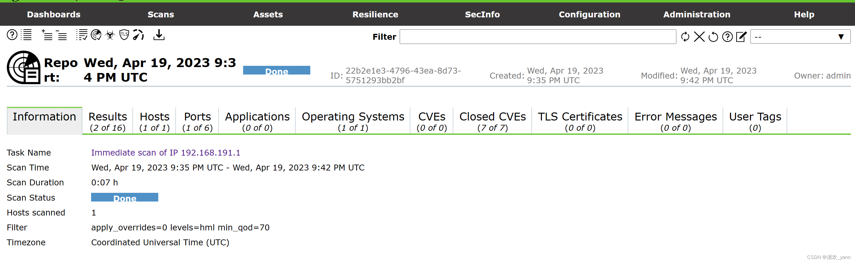 Exp 5 信息搜集与漏洞扫描 20204308李文艳_exp5-CSDN博客
