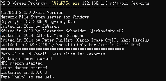 Windows NFS server：Winnfsd-CSDN博客