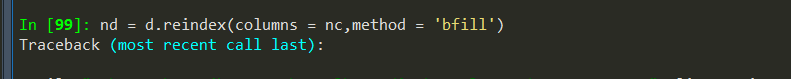 Pandas中，使用reindex方法报错：index must be monotonic increasing or decreasing的分析_reindex报错_Recitative的 ...