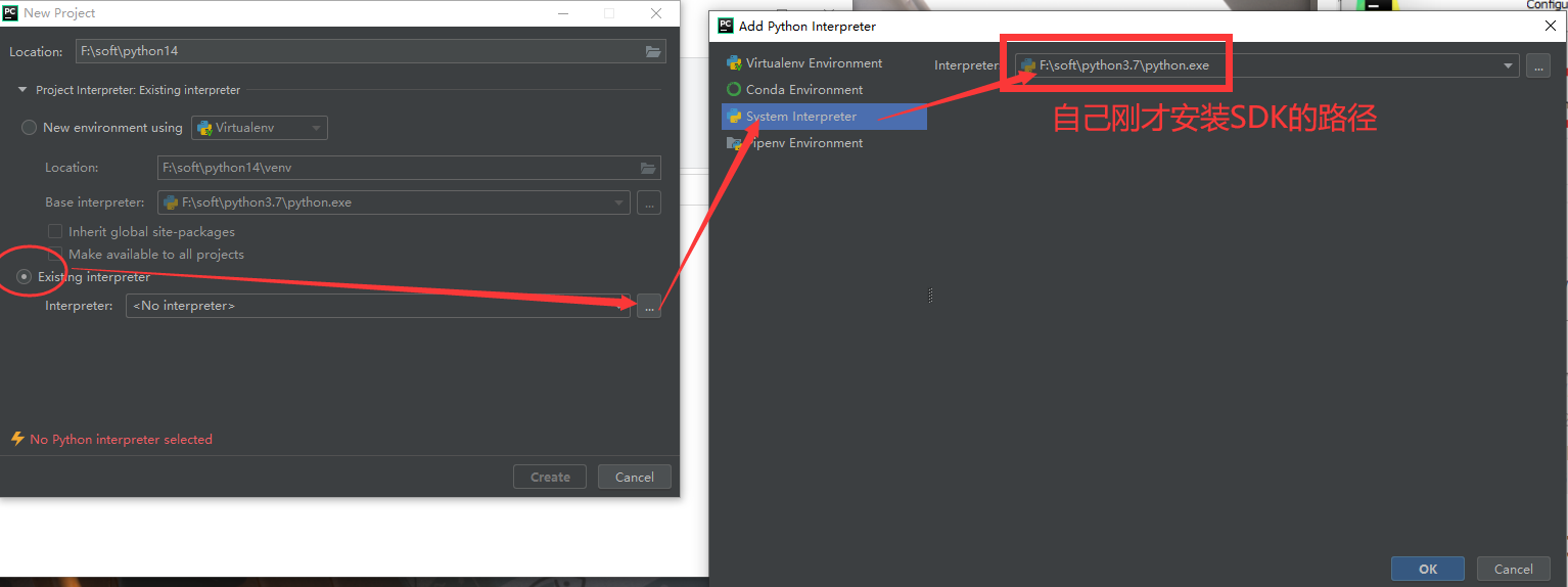 python配置及其pycharm安装_pycharm没有sdk怎么办-CSDN博客
