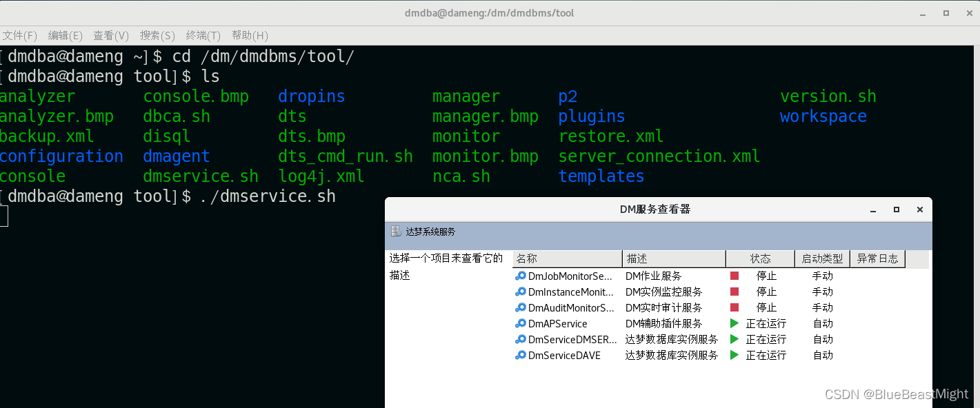二、DM实例的创建和管理_dm管理工具表重建与重建列-CSDN博客