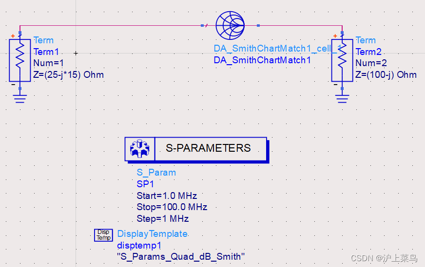 ADS仿真1_Smith工具使用_ads2020smith在哪-CSDN博客