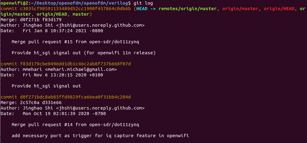 openofdm初探之一： 运行仿真-CSDN博客